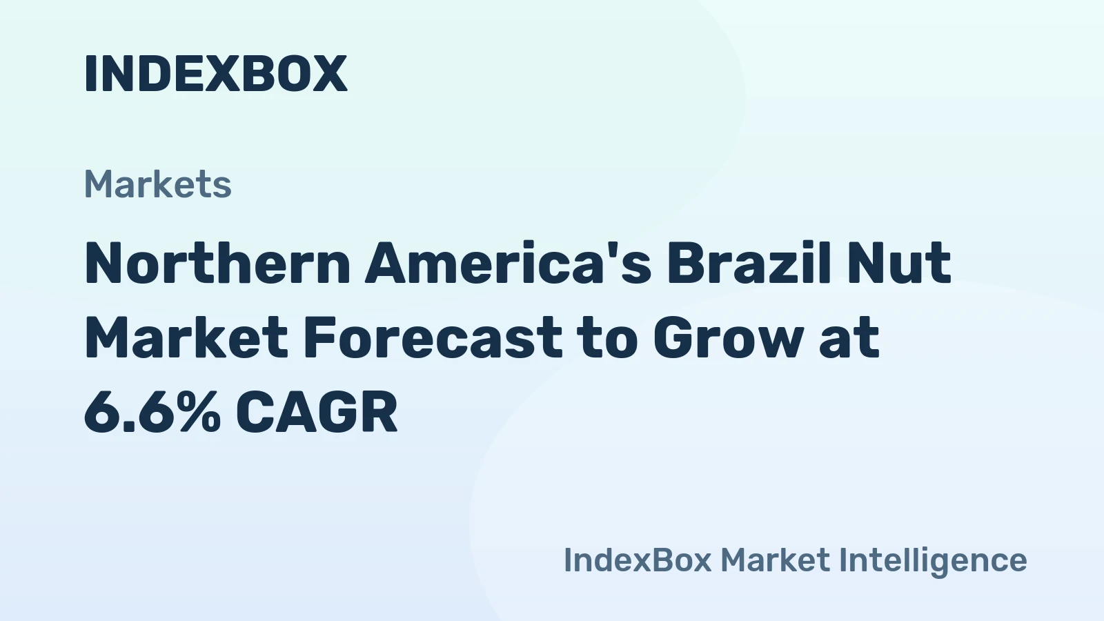 Northern America's Brazil Nut Market Forecast to Grow at 6.6% CAGR
