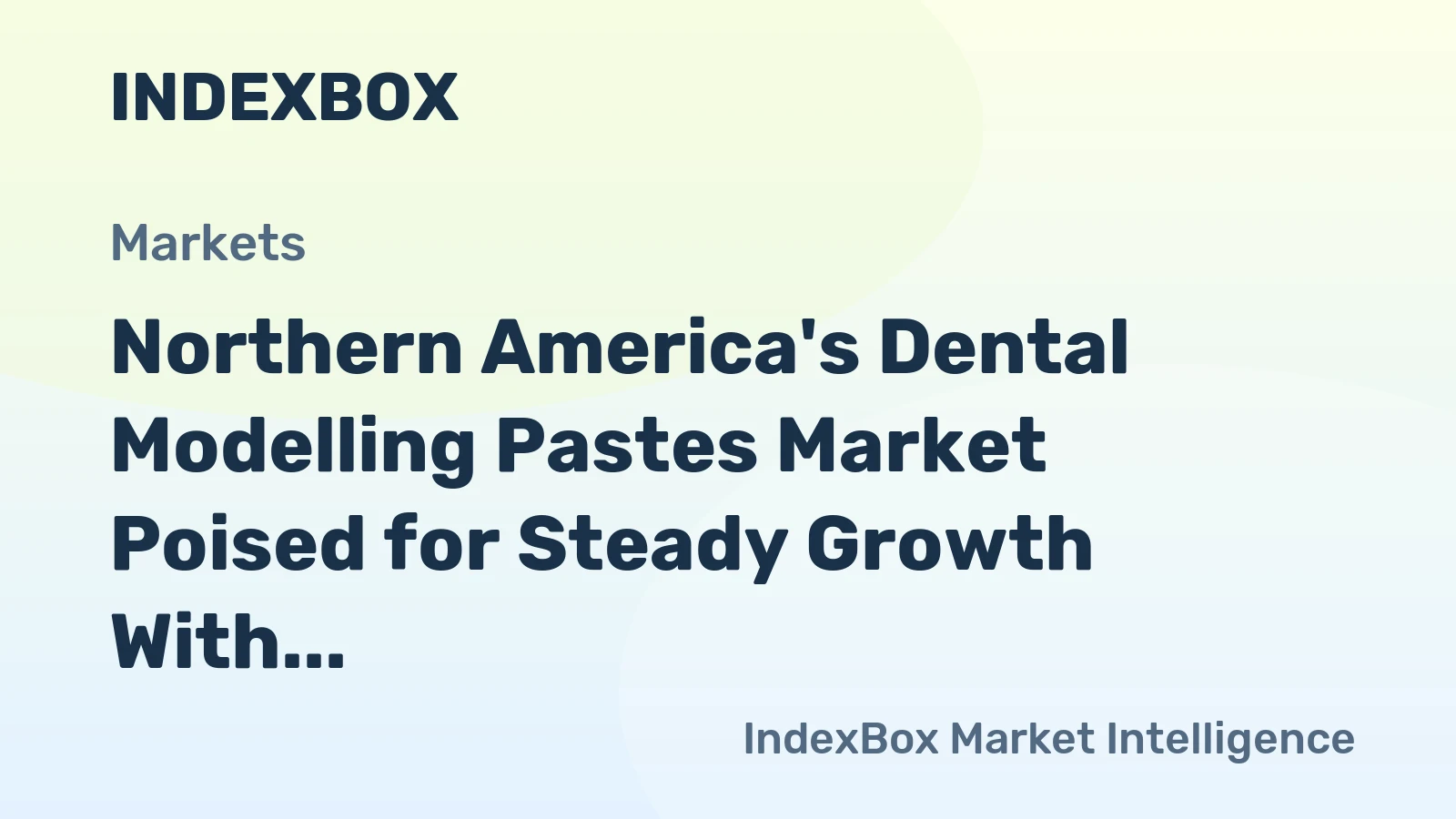 Northern America's Dental Modelling Pastes Market Poised for Steady Growth With a 3.9% CAGR Through 2035