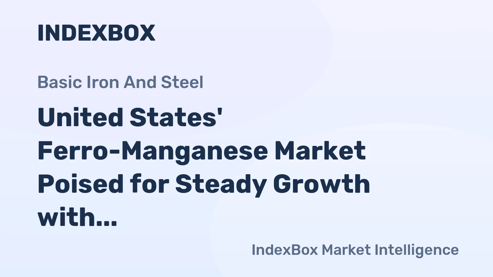 United States' Ferro-Manganese Market Poised for Steady Growth with 2.6% CAGR in Value Through 2035