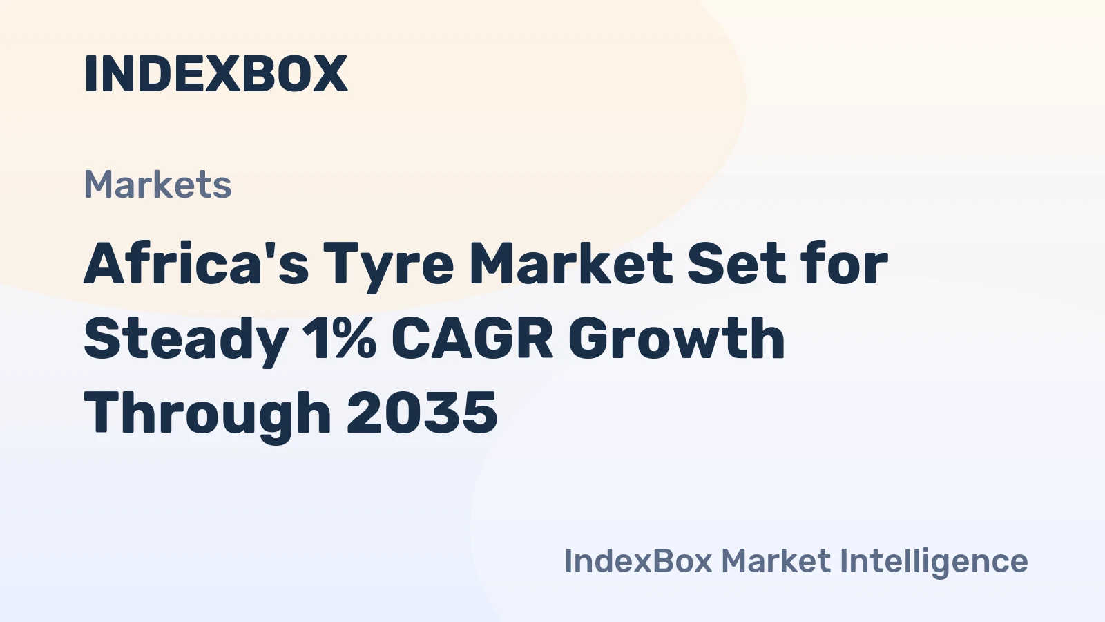 Africa's Tyre Market Set for Steady 1% CAGR Growth Through 2035