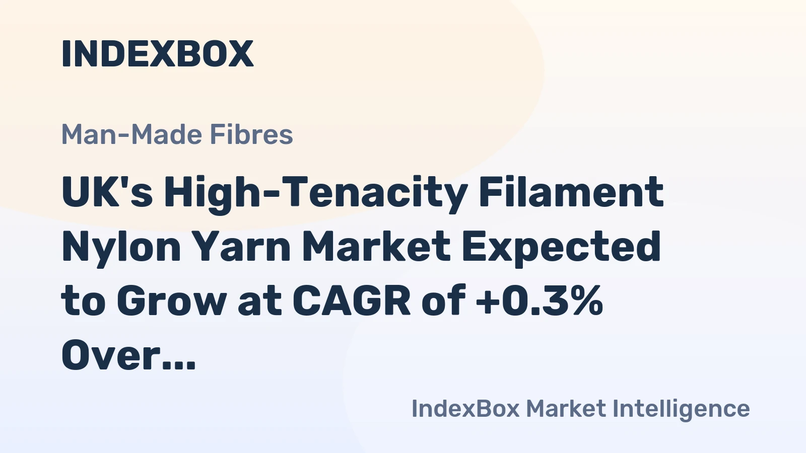 UK's High-Tenacity Filament Nylon Yarn Market Expected to Grow at CAGR of +0.3% Over Next Decade