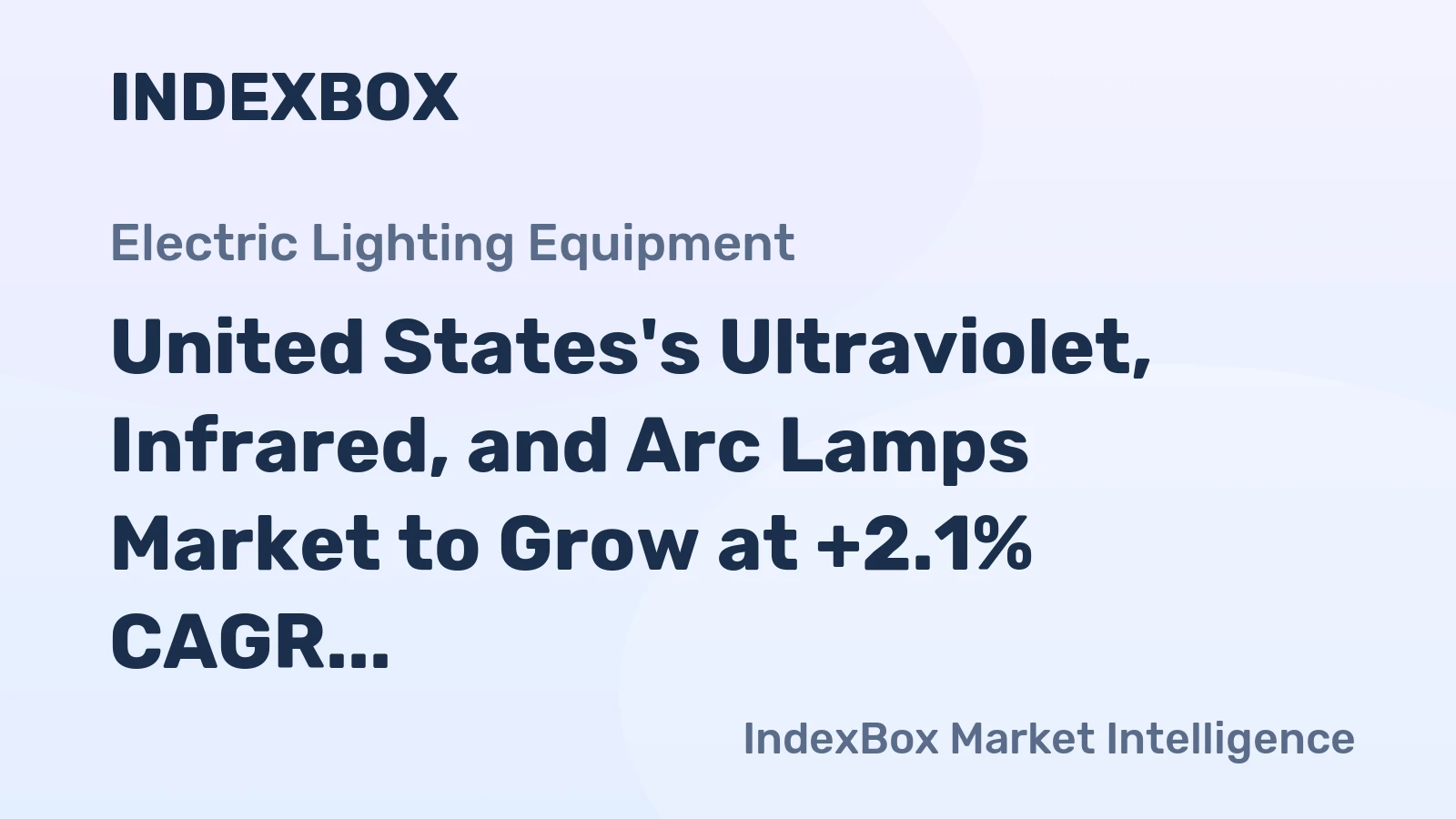 United States's Ultraviolet, Infrared, and Arc Lamps Market to Grow at +2.1% CAGR, Reaching 47M Units by 2035