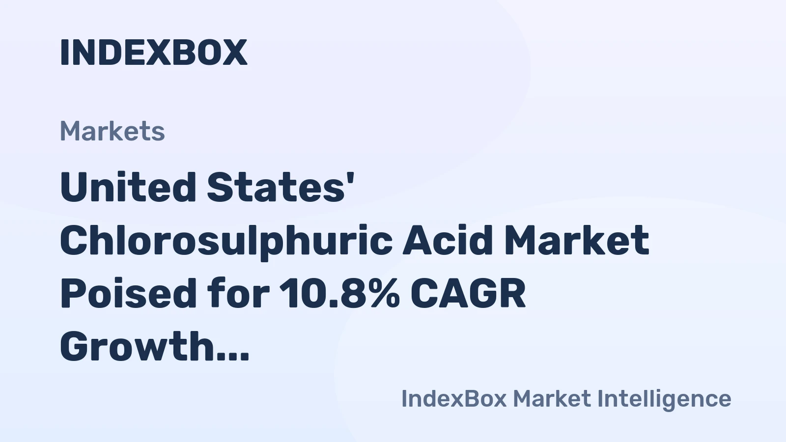 United States' Chlorosulphuric Acid Market Poised for 10.8% CAGR Growth Through 2035