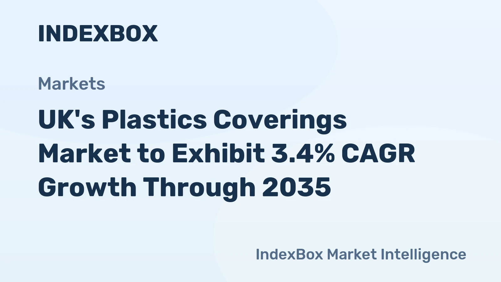 UK's Plastics Coverings Market to Exhibit 3.4% CAGR Growth Through 2035