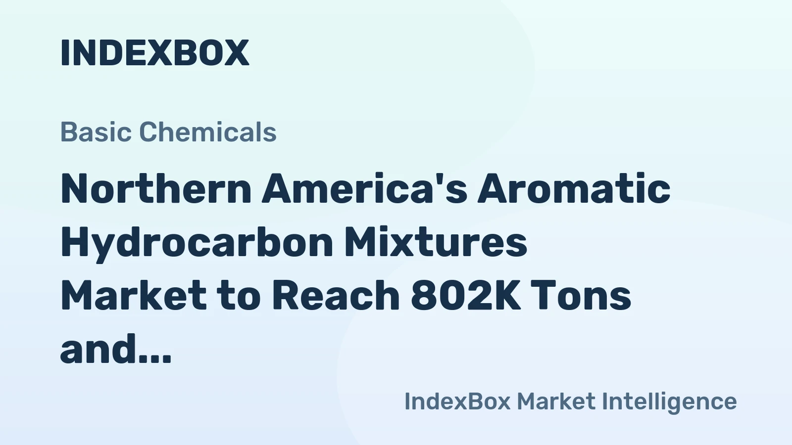 Northern America's Aromatic Hydrocarbon Mixtures Market to Reach 802K Tons and $645M by 2035