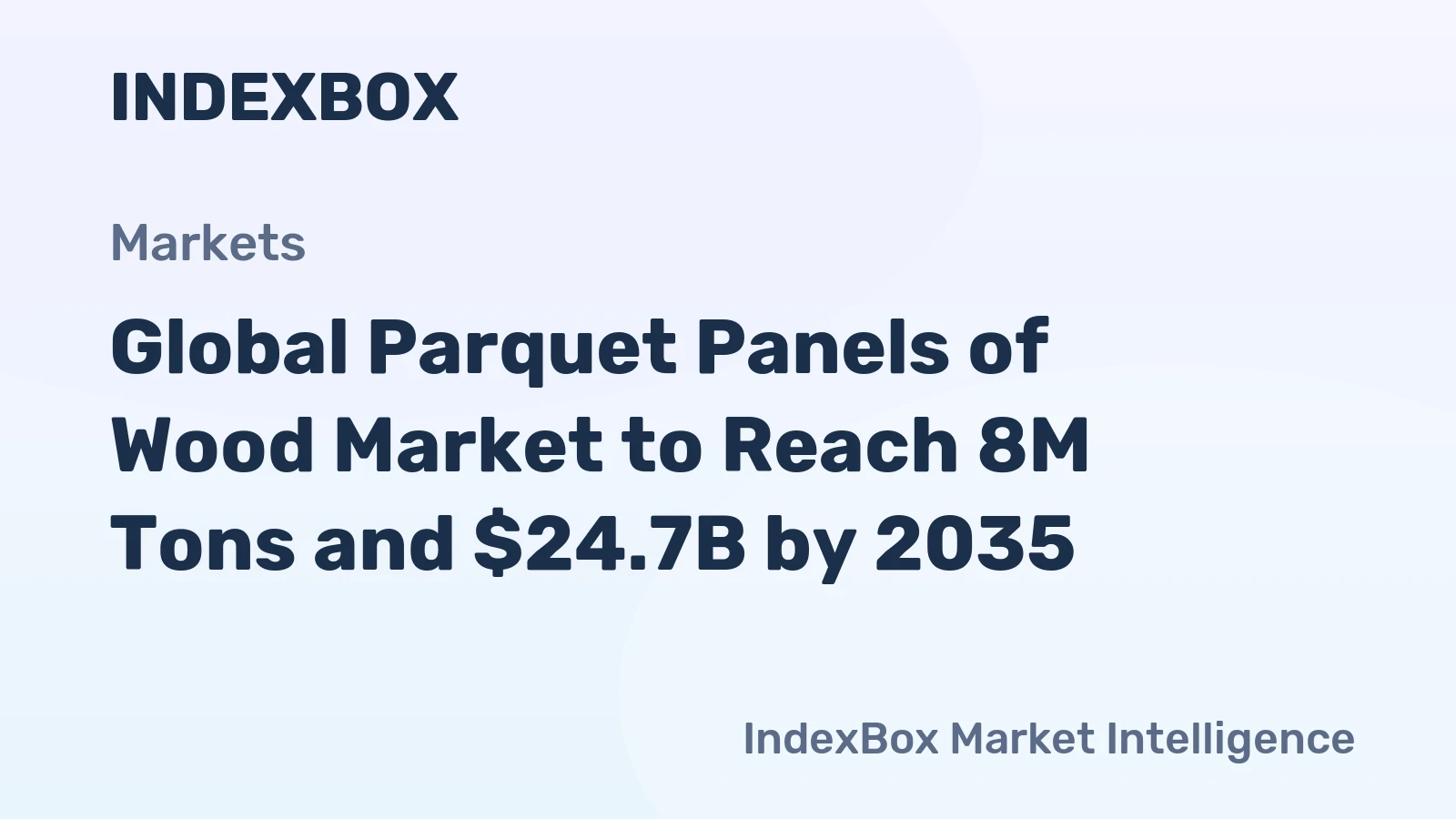 Global Parquet Panels of Wood Market to Reach 8M Tons and $24.7B by 2035