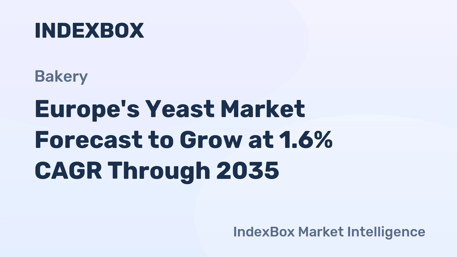 Europe's Yeast Market Forecast to Grow at 1.6% CAGR Through 2035