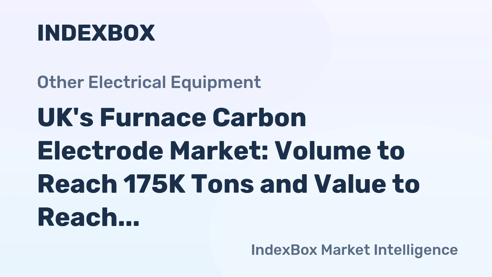 UK's Furnace Carbon Electrode Market: Volume to Reach 175K Tons and Value to Reach $853M by 2035