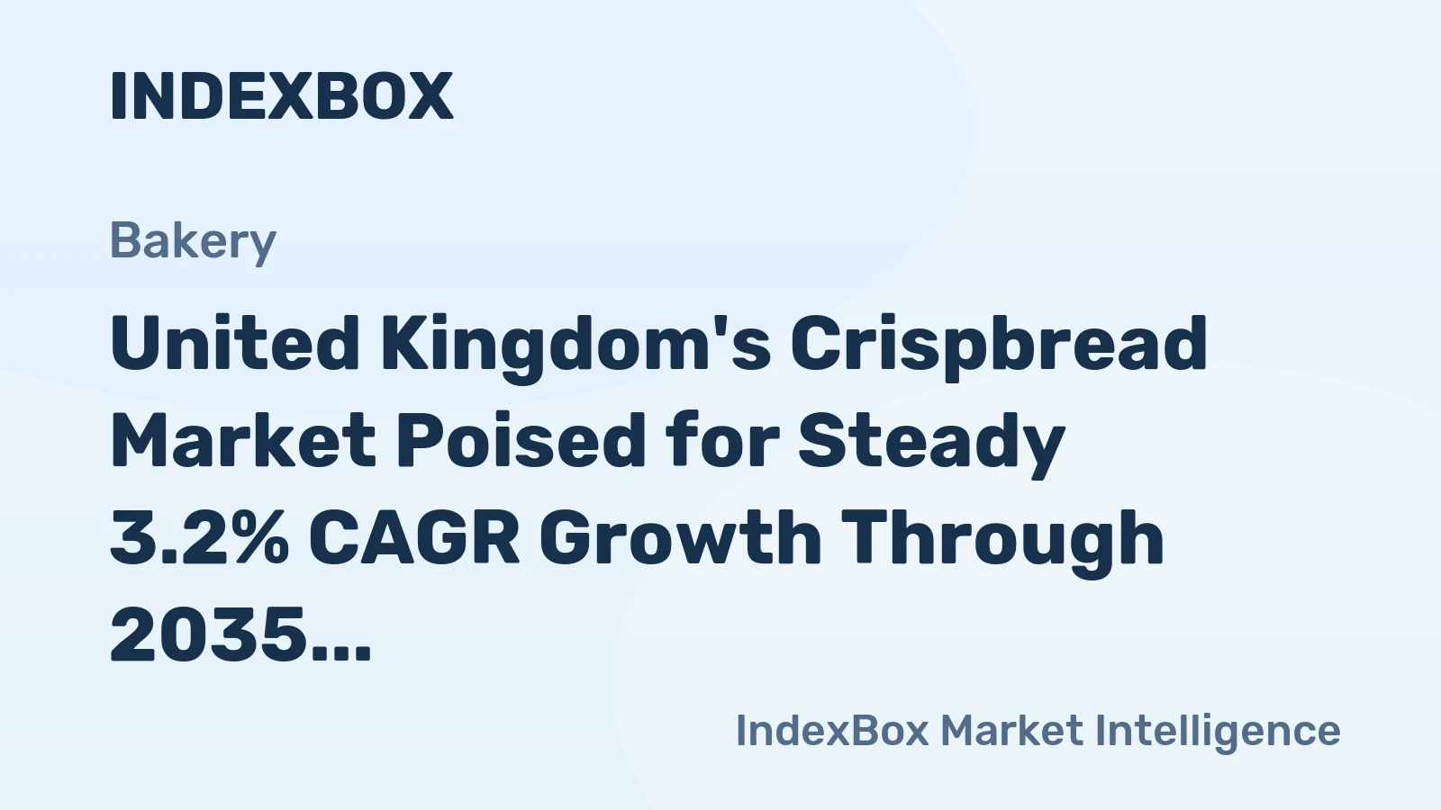 United Kingdom's Crispbread Market Poised for Steady 3.2% CAGR Growth Through 2035