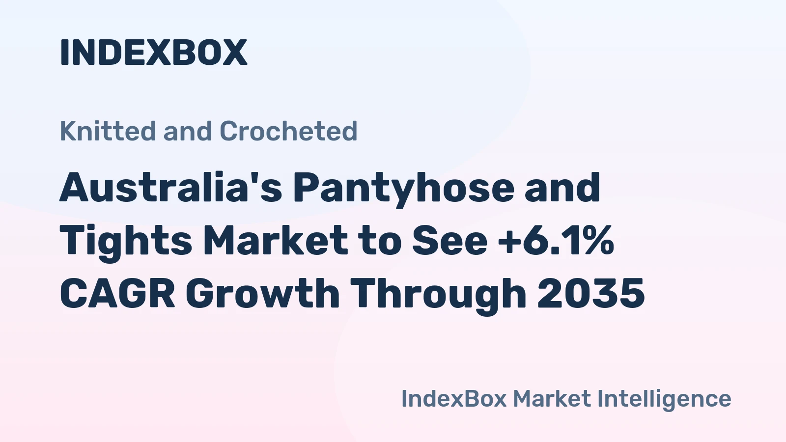 Australia's Pantyhose and Tights Market to See +6.1% CAGR Growth Through 2035
