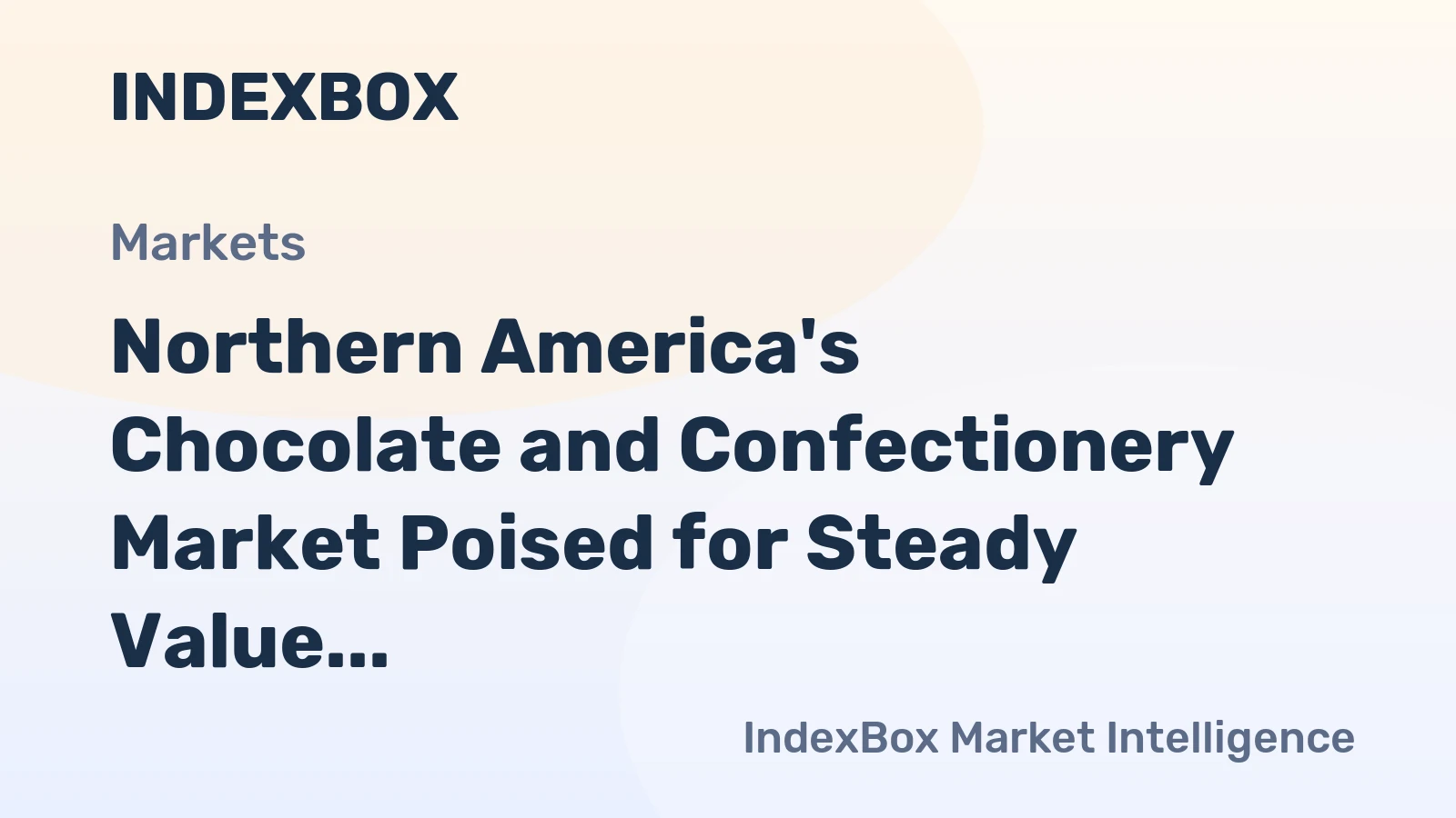 Northern America's Chocolate and Confectionery Market Poised for Steady Value Growth With a 1.5% CAGR Through 2035