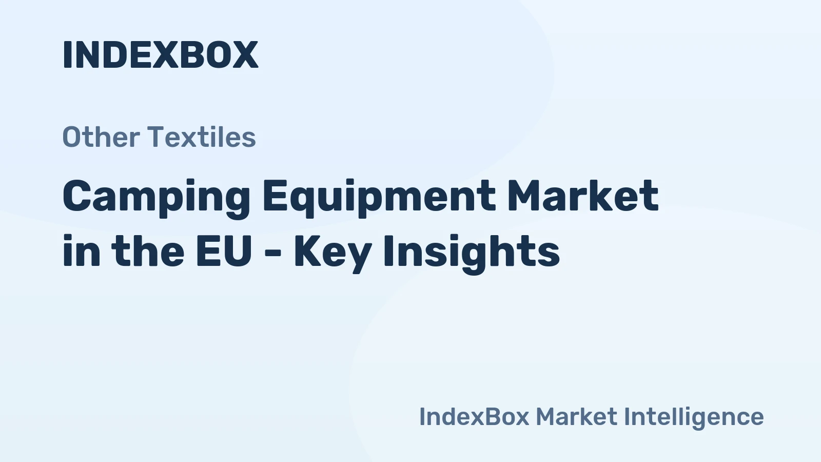 Camping Equipment Market in the EU - Key Insights