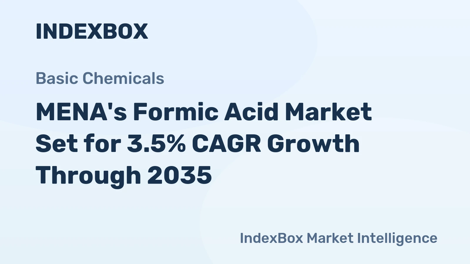 MENA's Formic Acid Market Set for 3.5% CAGR Growth Through 2035