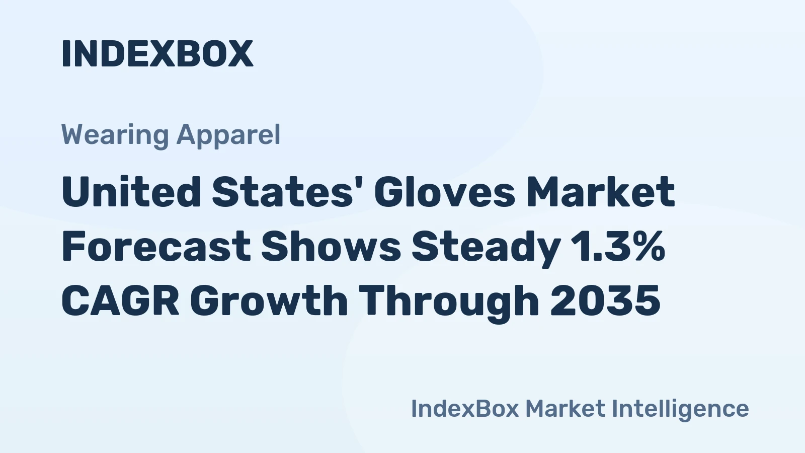 United States' Gloves Market Forecast Shows Steady 1.3% CAGR Growth Through 2035