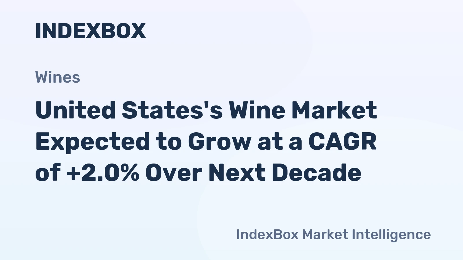 United States's Wine Market Expected to Grow at a CAGR of +2.0% Over Next Decade