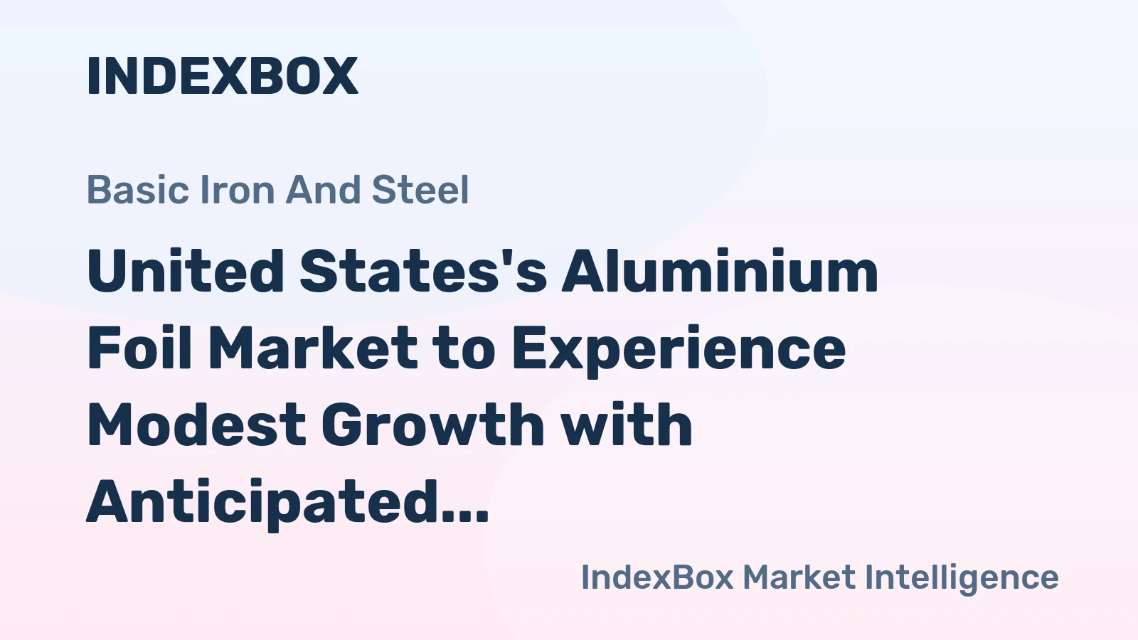 United States's Aluminium Foil Market to Experience Modest Growth with Anticipated CAGR of +0.2% from 2024 to 2035