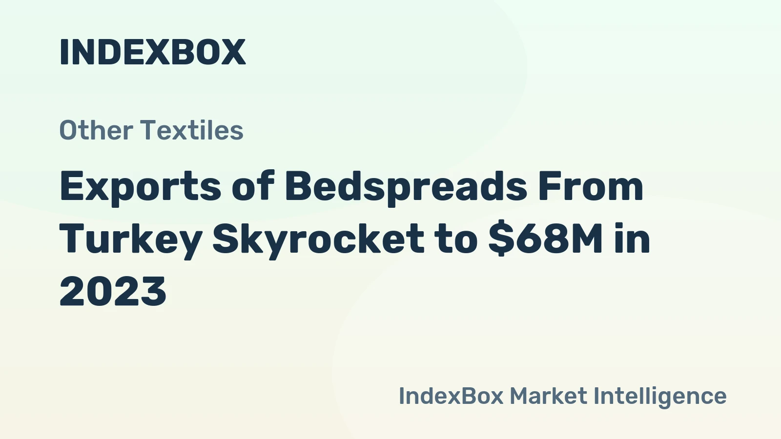 Exports of Bedspreads From Turkey Skyrocket to $68M in 2023