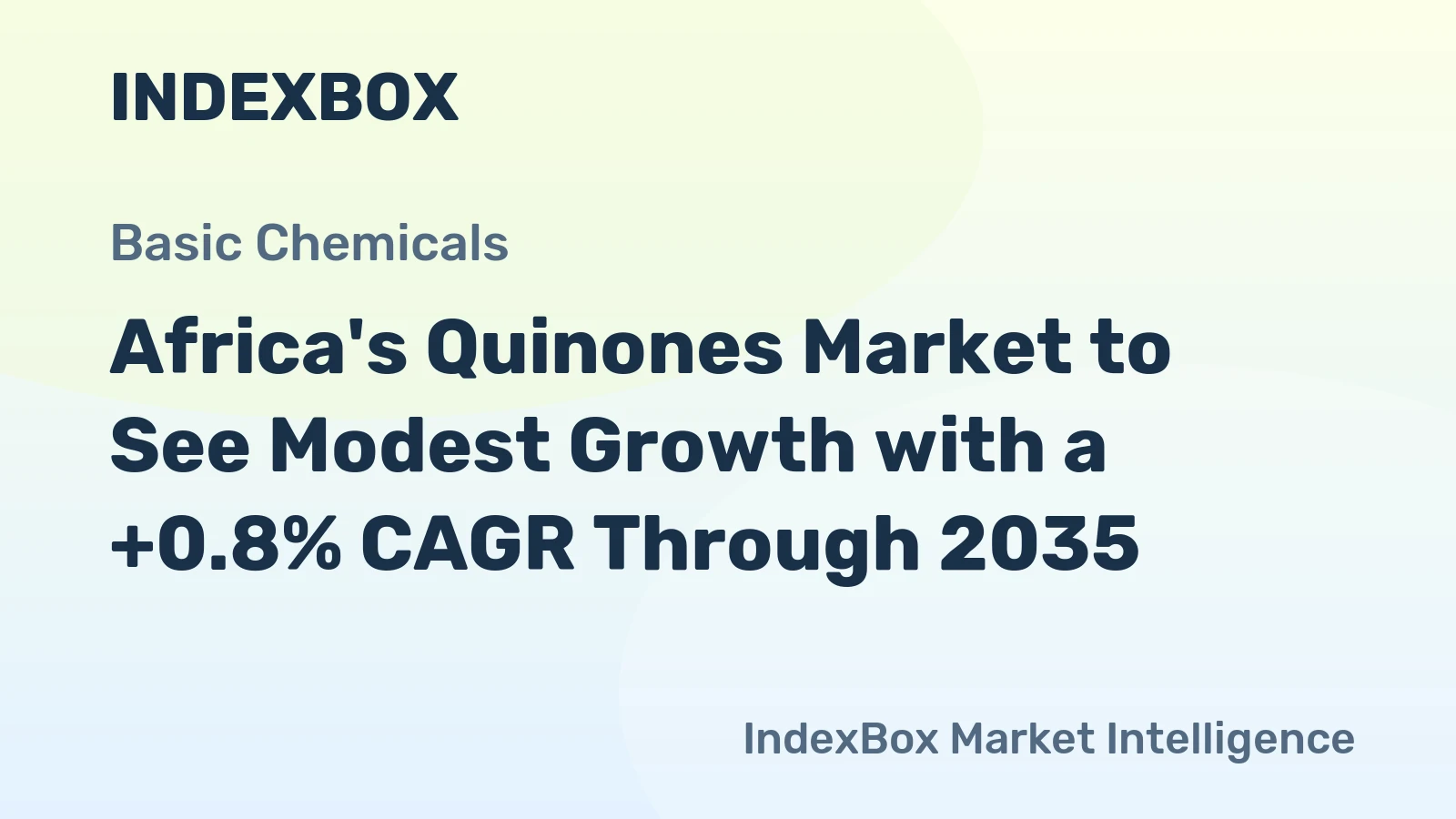 Africa's Quinones Market to See Modest Growth with a +0.8% CAGR Through 2035
