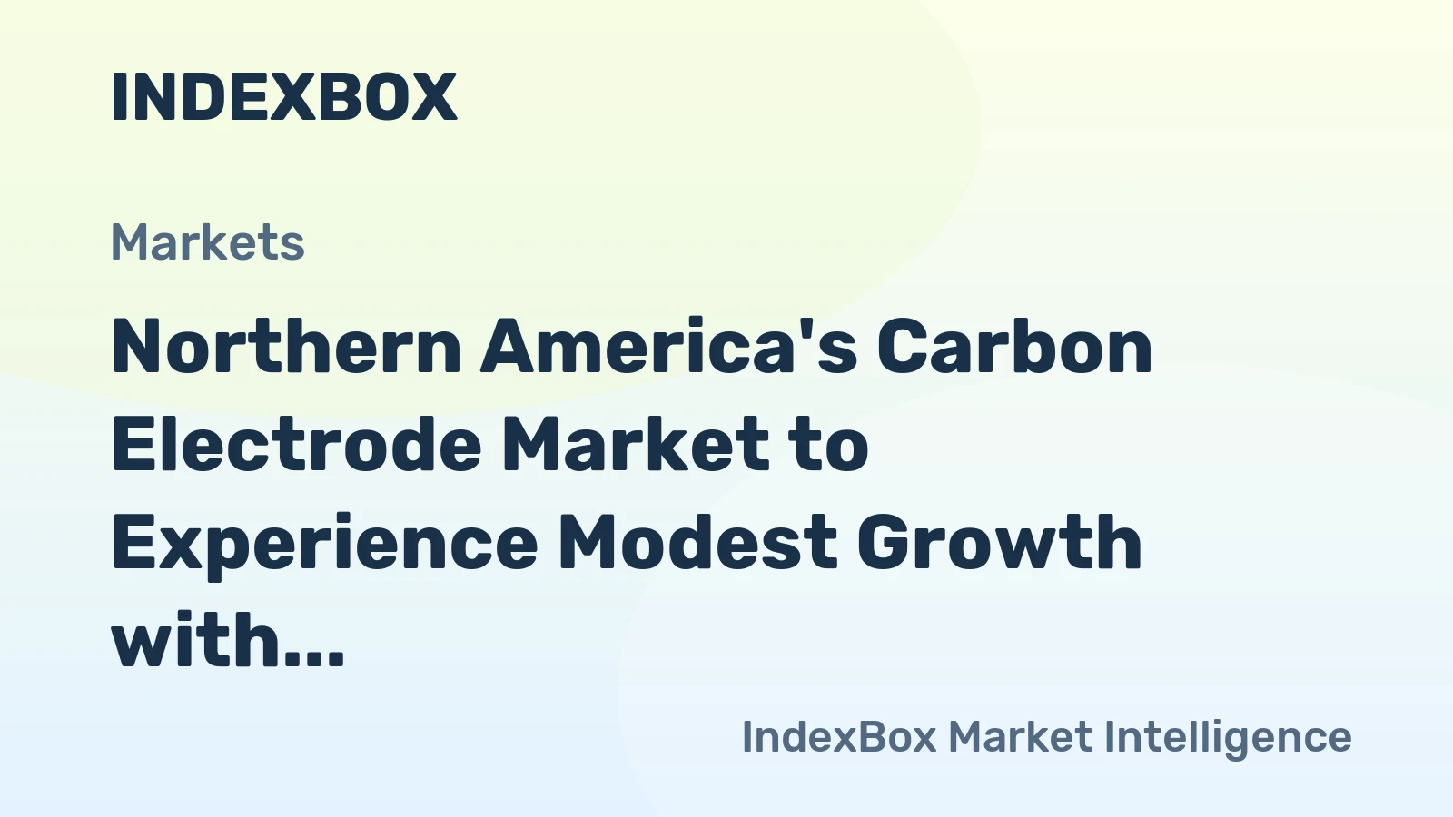 Northern America's Carbon Electrode Market to Experience Modest Growth with CAGR of +0.8% by 2035