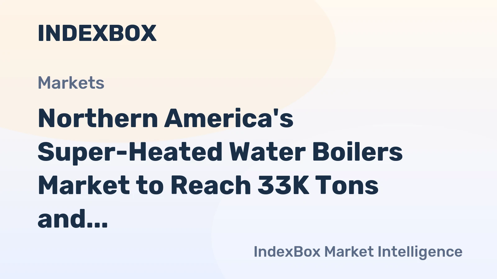 Northern America's Super-Heated Water Boilers Market to Reach 33K Tons and $442M by 2035