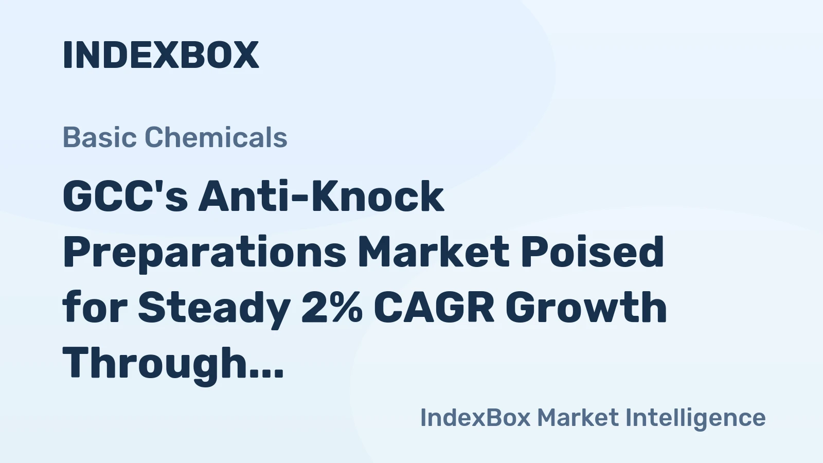 GCC's Anti-Knock Preparations Market Poised for Steady 2% CAGR Growth Through 2035