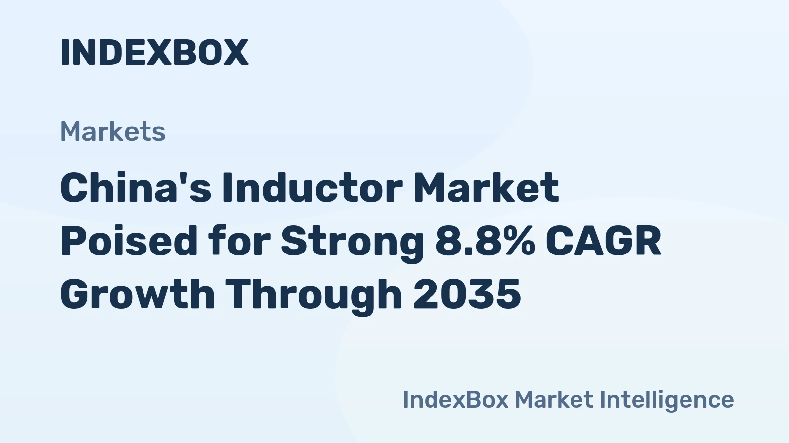 China's Inductor Market Poised for Strong 8.8% CAGR Growth Through 2035