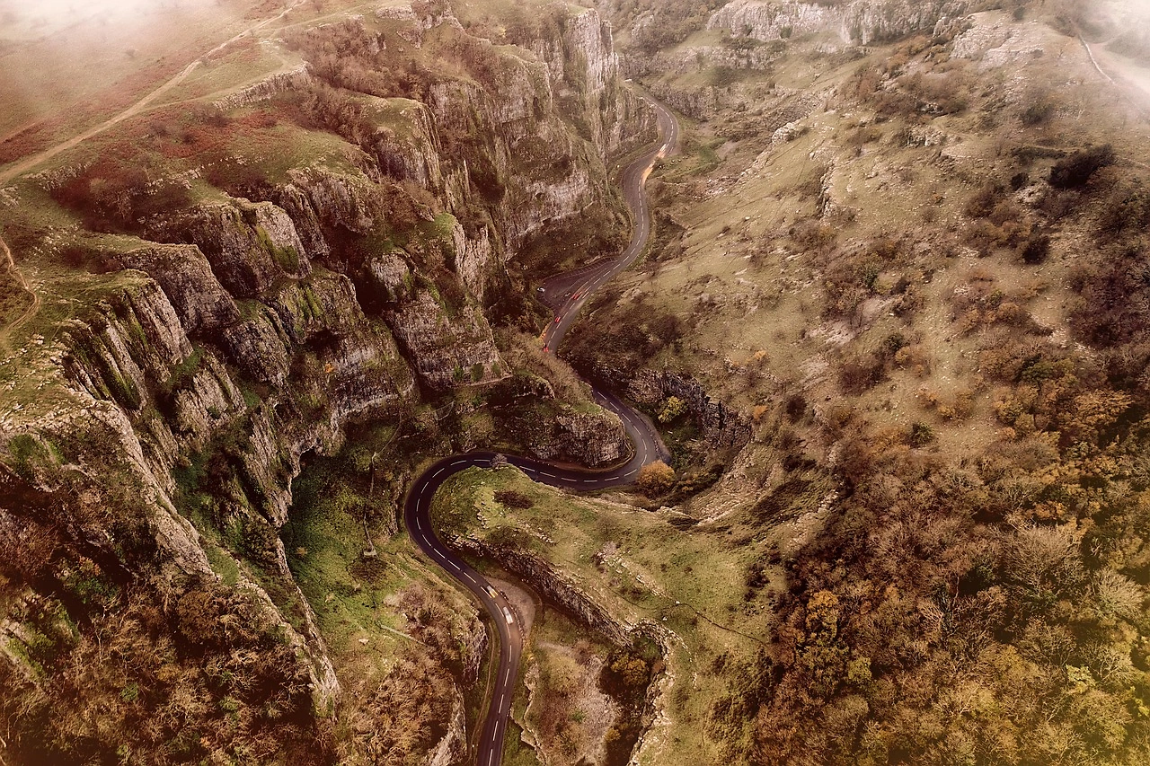 B3135 Cheddar Gorge Road Resurfacing Completed by Heidelberg Materials UK