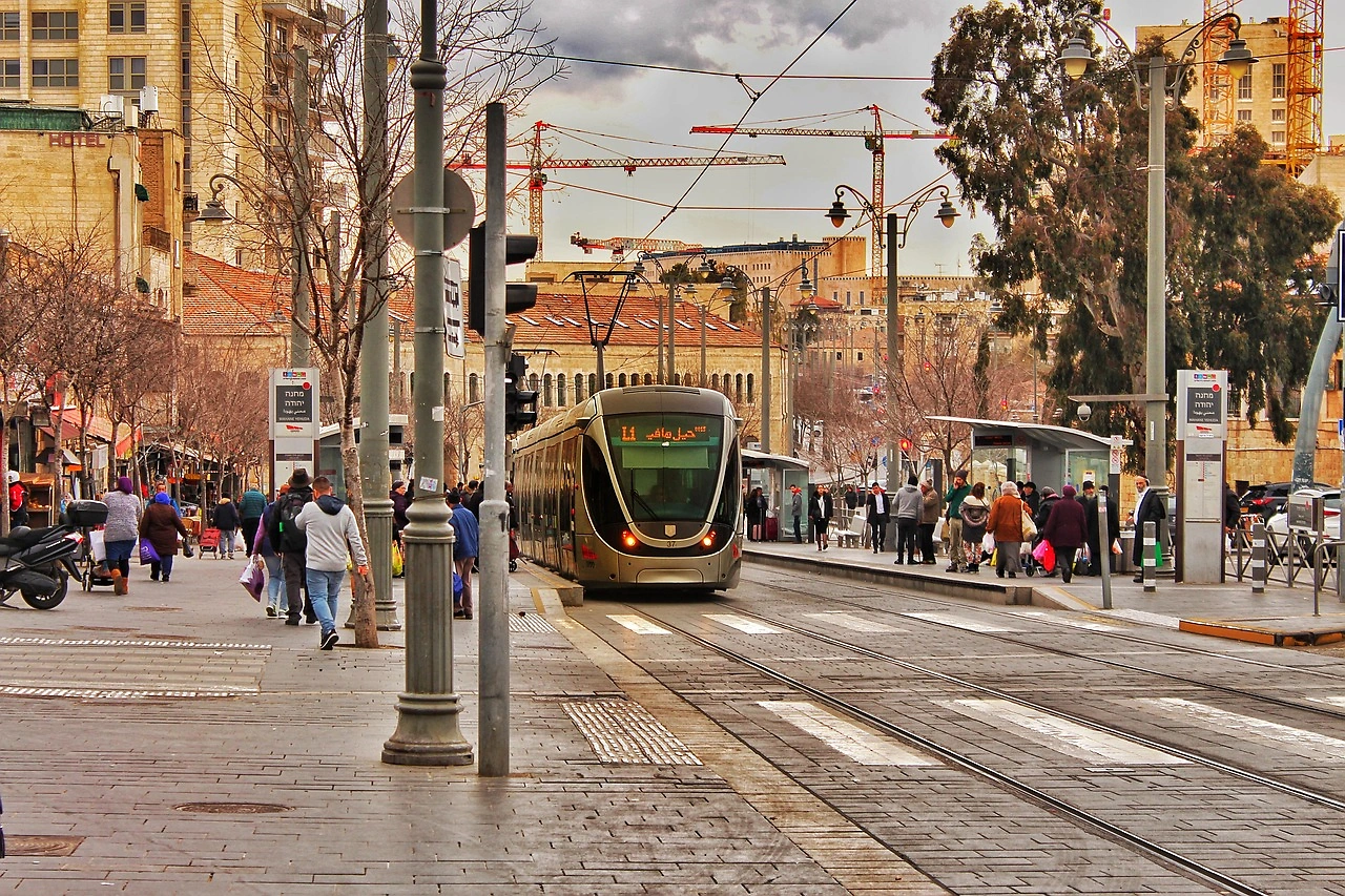 Jerusalem Blue Line Light Rail Advances with King George Street Infrastructure Work