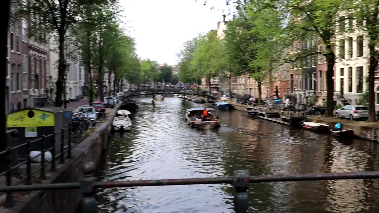Cruise Ship A-Rosa Sena Damaged After Striking Bridge in Amsterdam Canal
