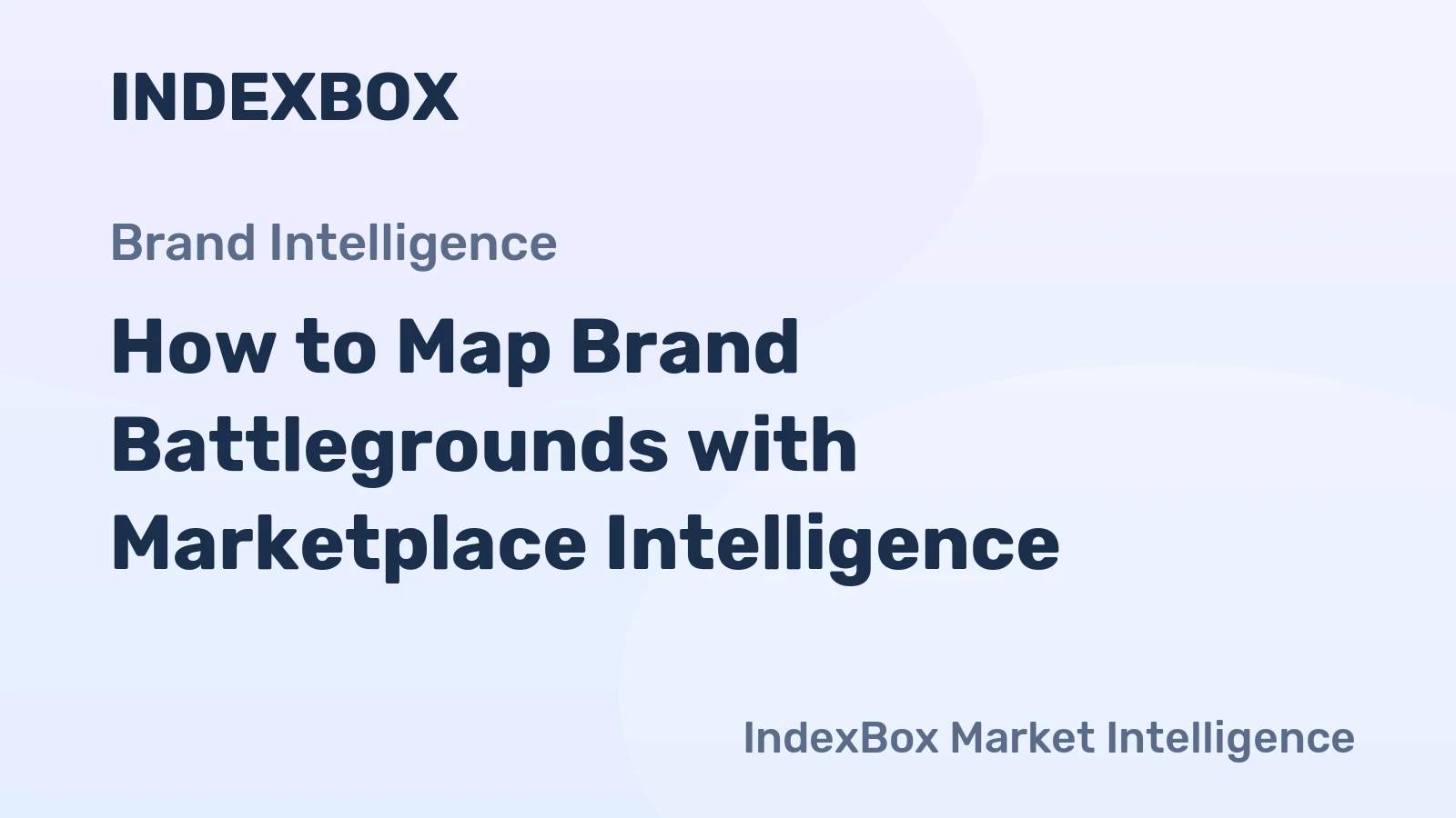 How to Map Brand Battlegrounds with Marketplace Intelligence
