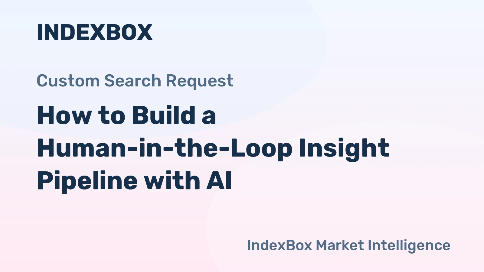 How to Build a Human-in-the-Loop Insight Pipeline with AI