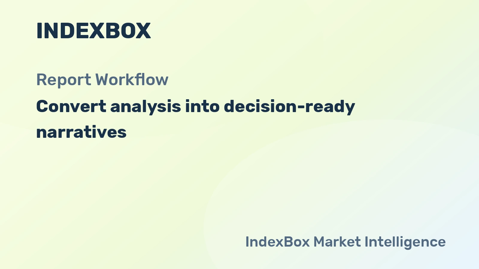 How to Anchor Commercial Strategy with Report Evidence