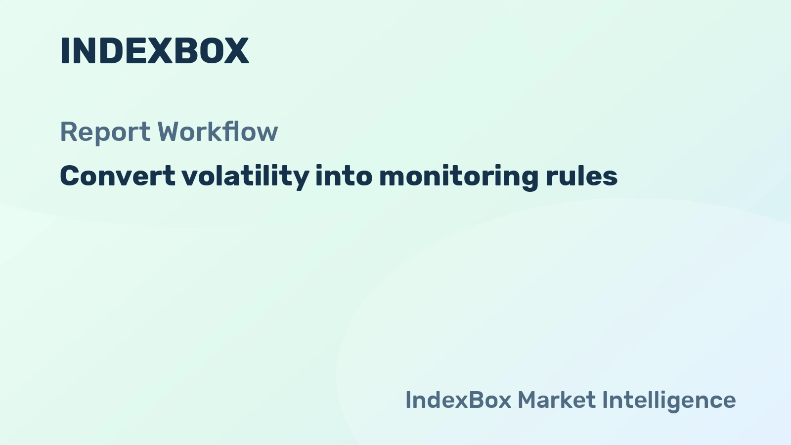 How to Anchor Risk Thresholds with Report Evidence