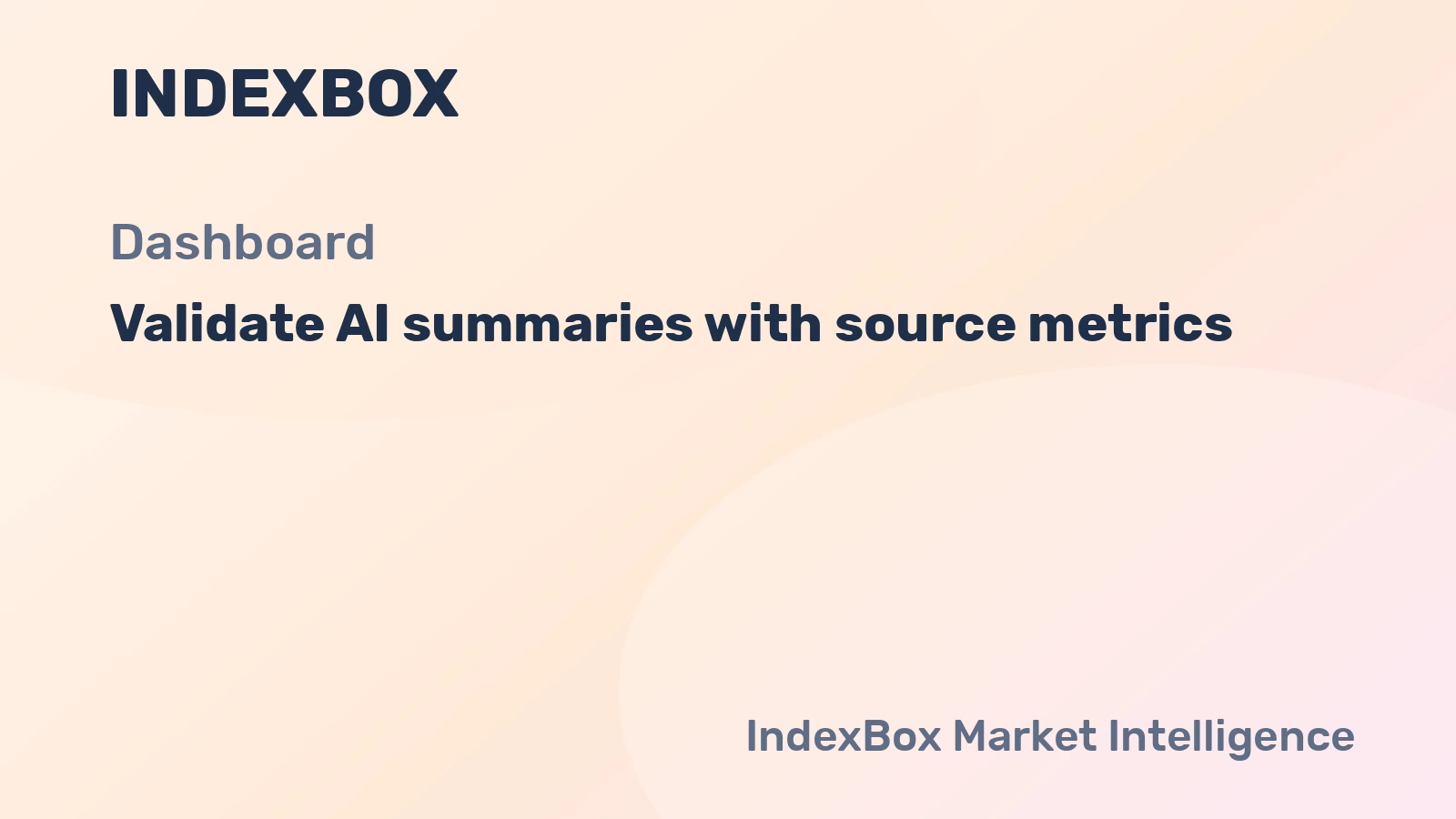 How to Validate AI Market Summaries Against Source Metrics