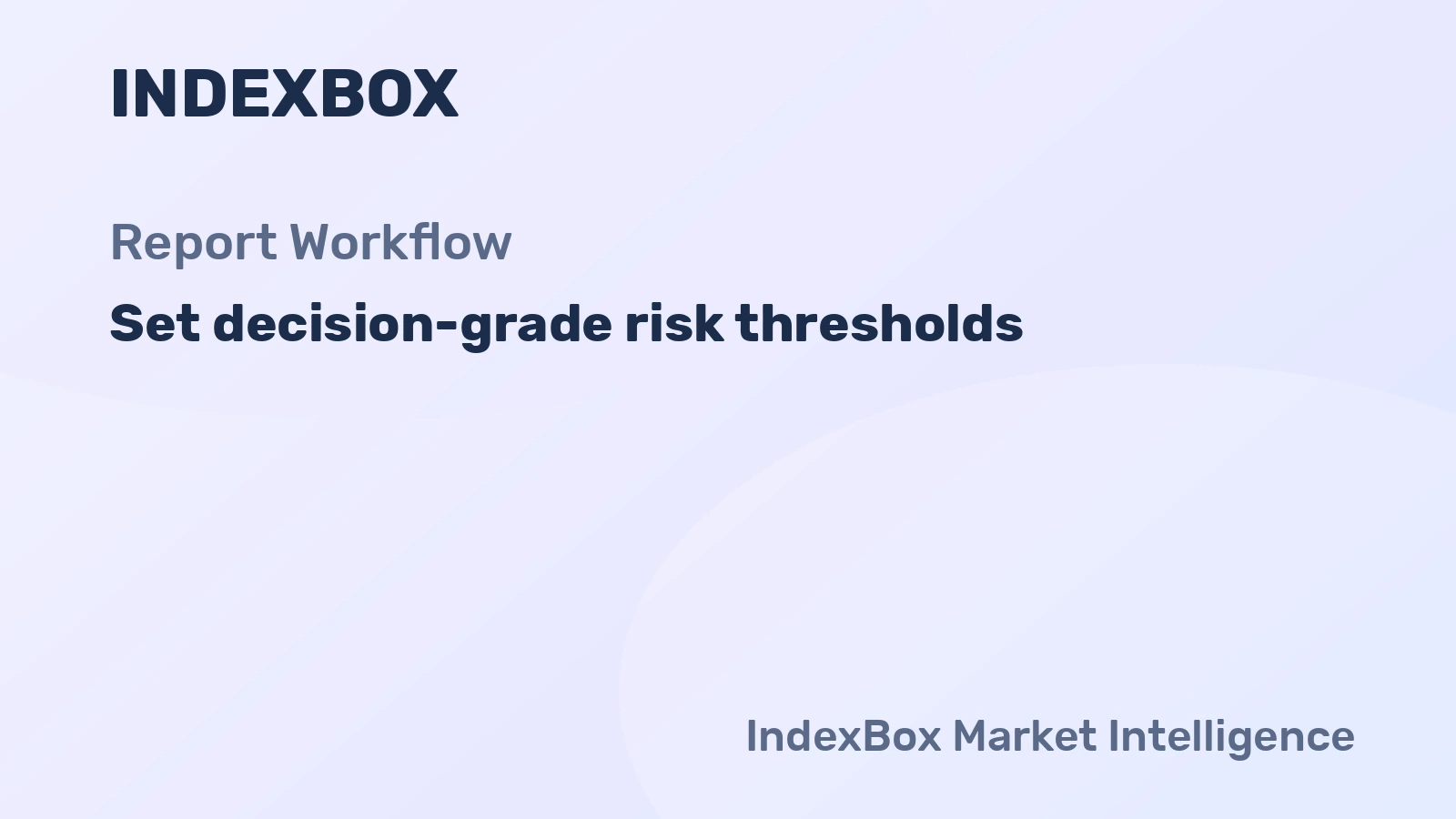 How to Convert Market Volatility into Actionable Risk Thresholds