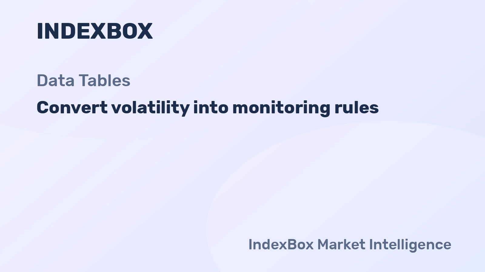 How to Set Risk Thresholds with Table Evidence