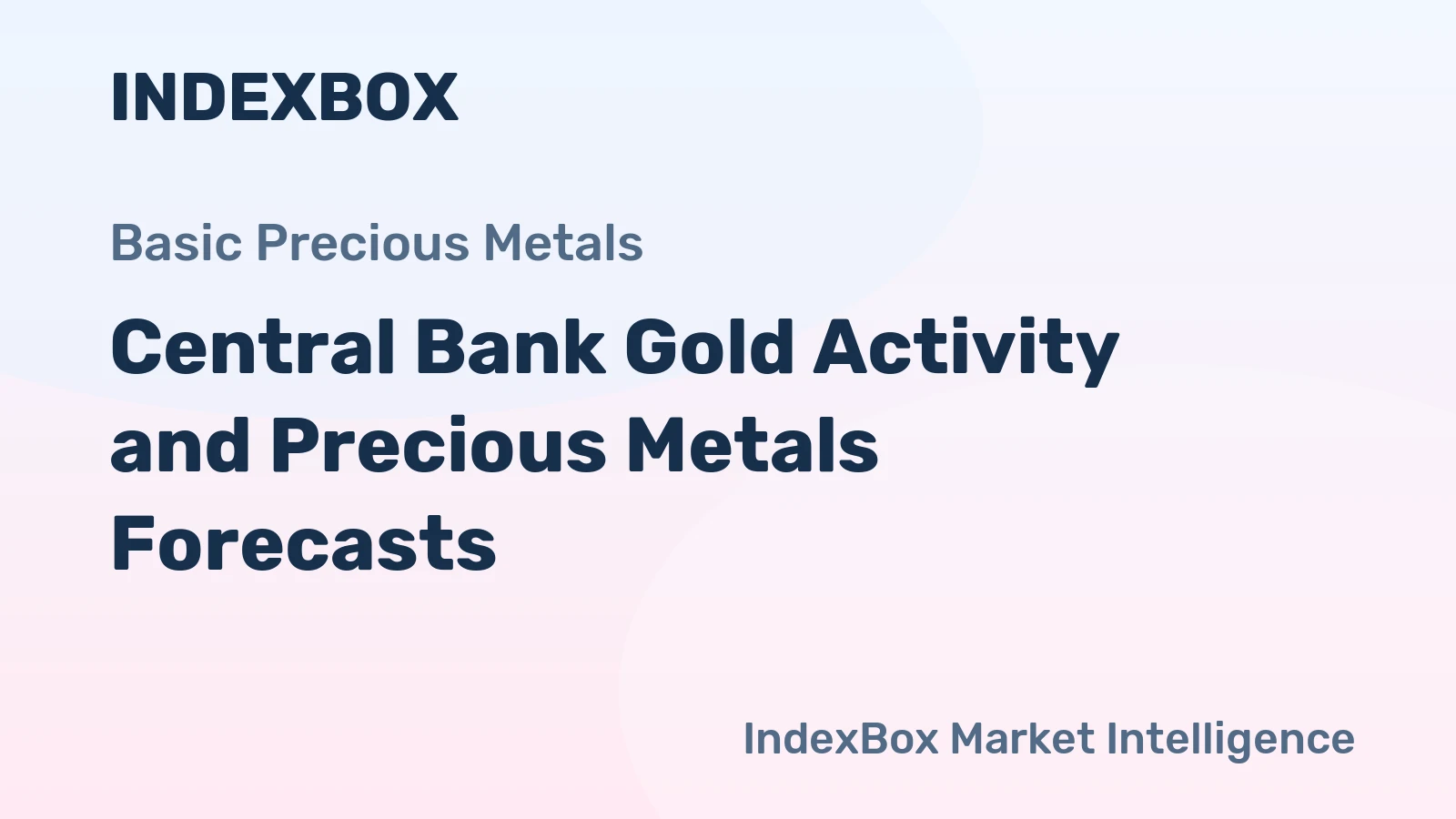 Central Bank Gold Activity and Precious Metals Forecasts