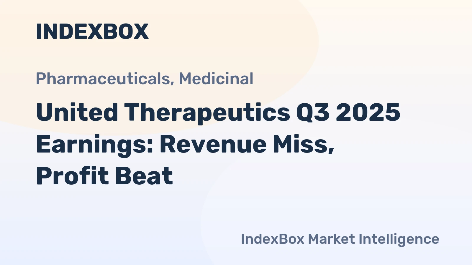 United Therapeutics Q3 2025 Earnings: Revenue Miss, Profit Beat