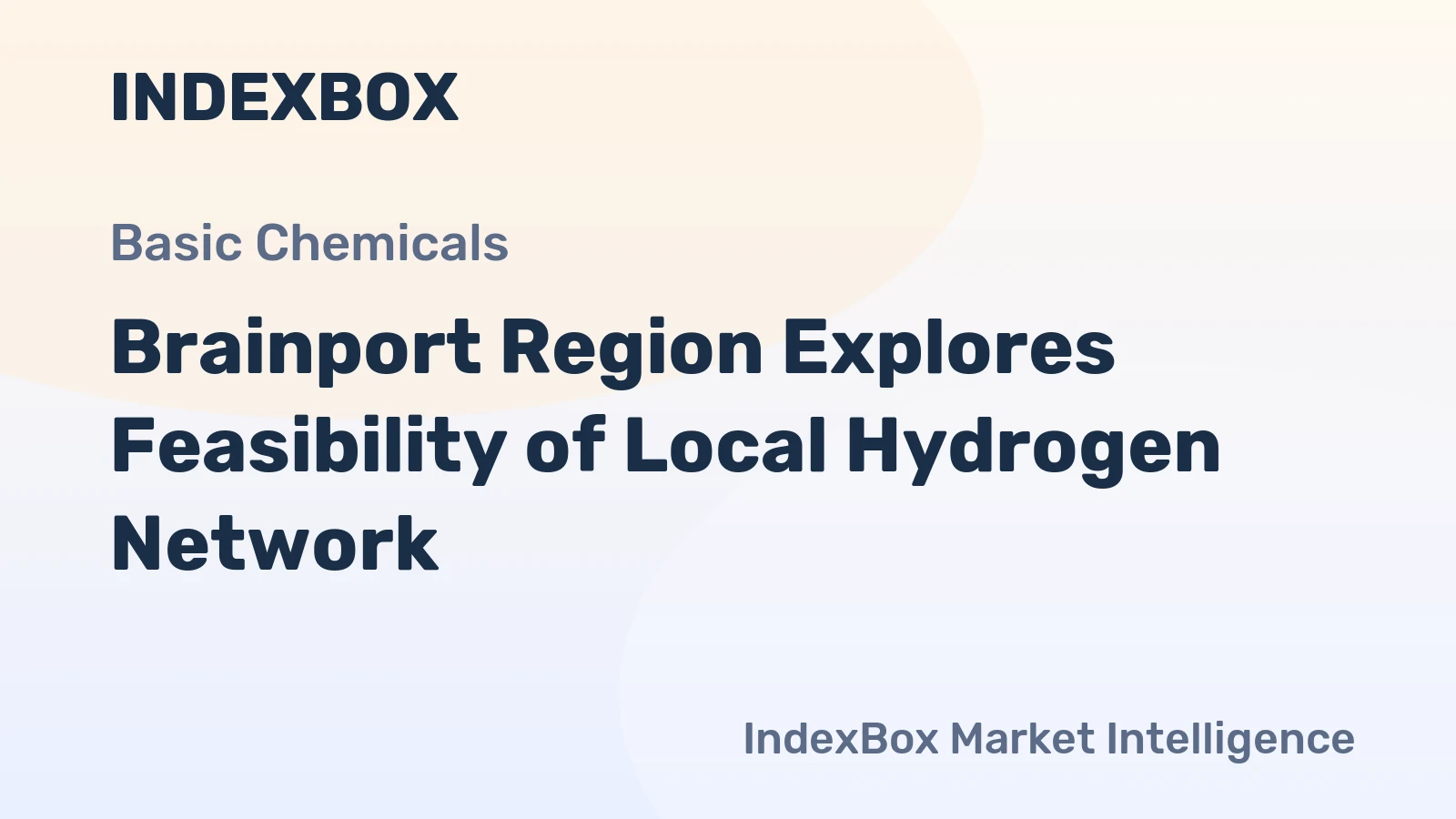 Brainport Region Explores Feasibility of Local Hydrogen Network