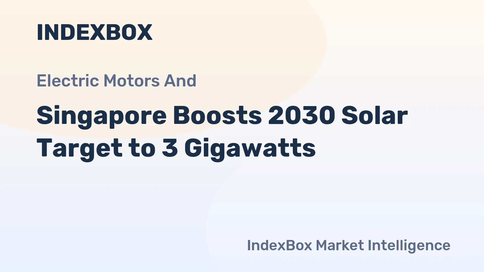 Singapore Boosts 2030 Solar Target to 3 Gigawatts