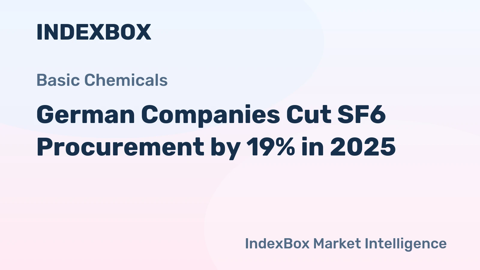 German Companies Cut SF6 Procurement by 19% in 2025