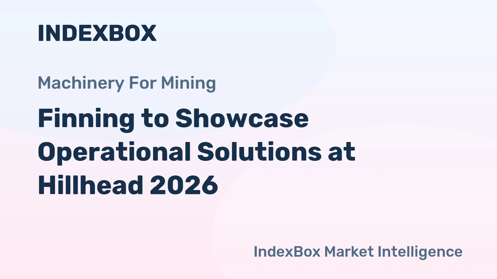 Finning to Showcase Operational Solutions at Hillhead 2026