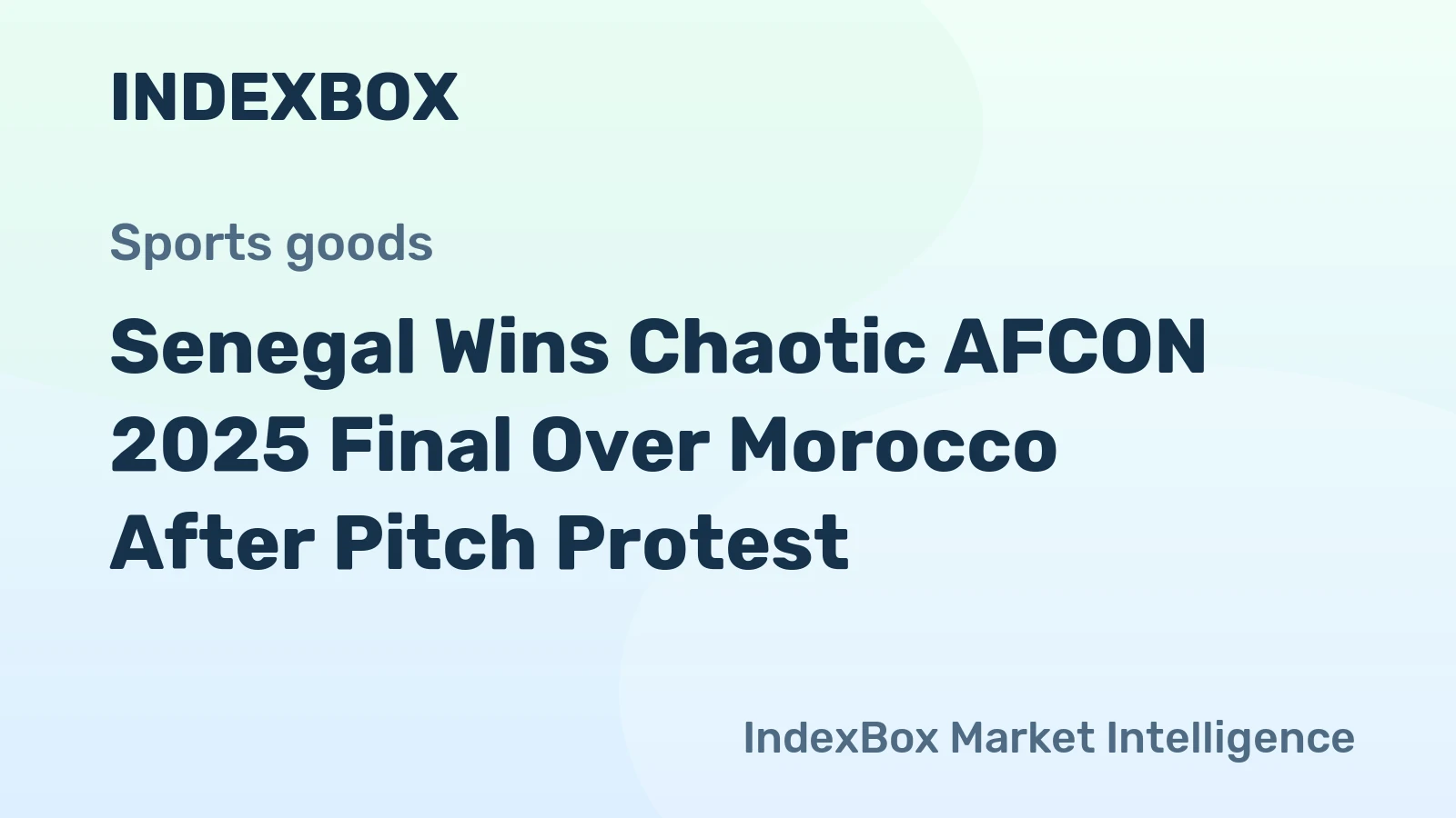 Senegal Wins Chaotic AFCON 2025 Final Over Morocco After Pitch Protest