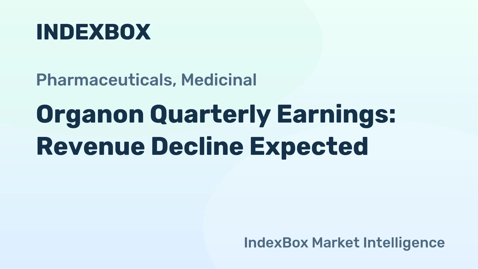 Organon Quarterly Earnings: Revenue Decline Expected