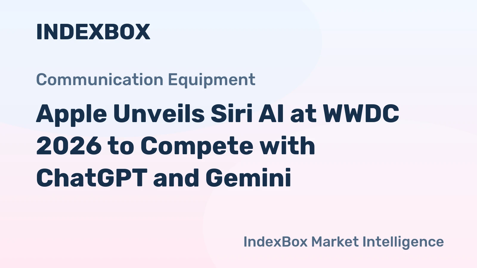 Apple Unveils Siri AI at WWDC 2026 to Compete with ChatGPT and Gemini