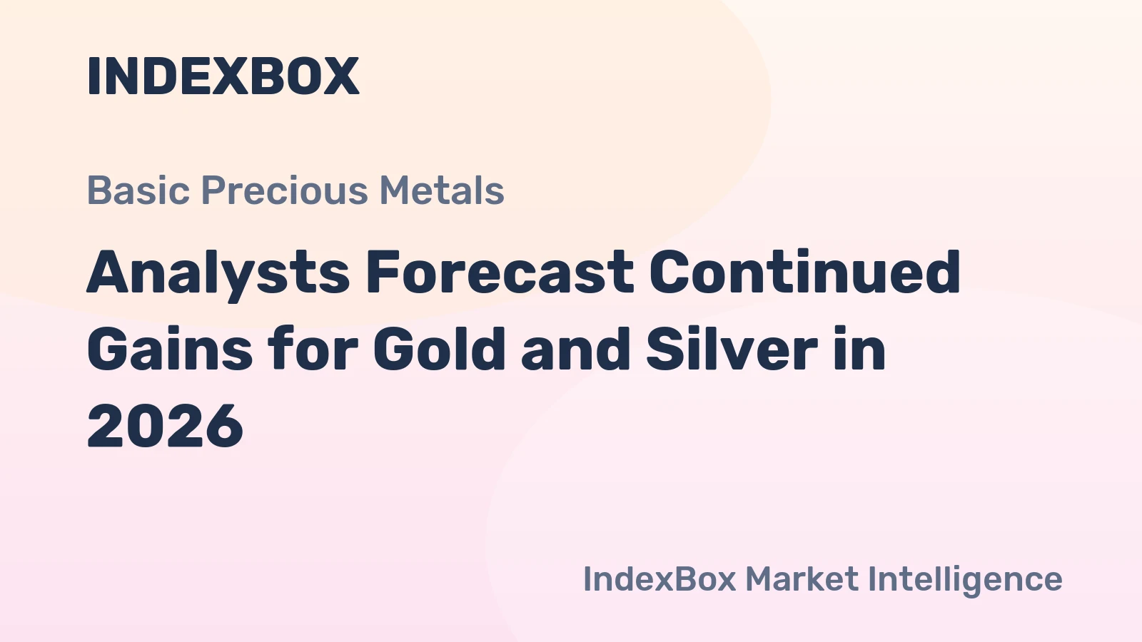 Analysts Forecast Continued Gains for Gold and Silver in 2026