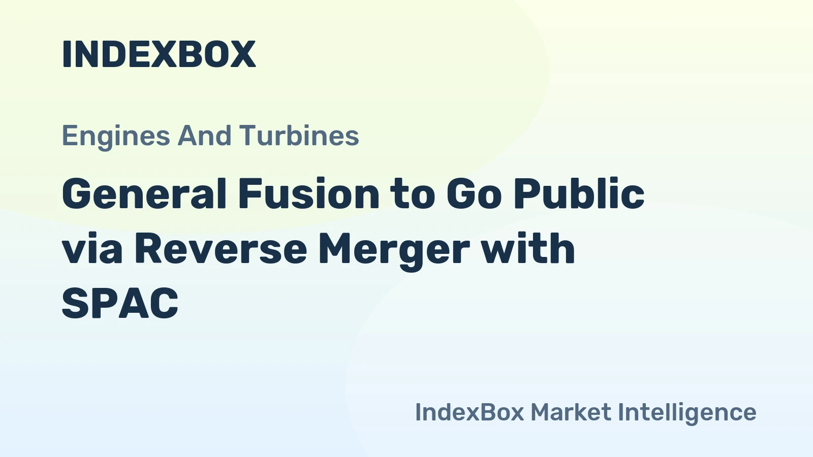 General Fusion to Go Public via Reverse Merger with SPAC