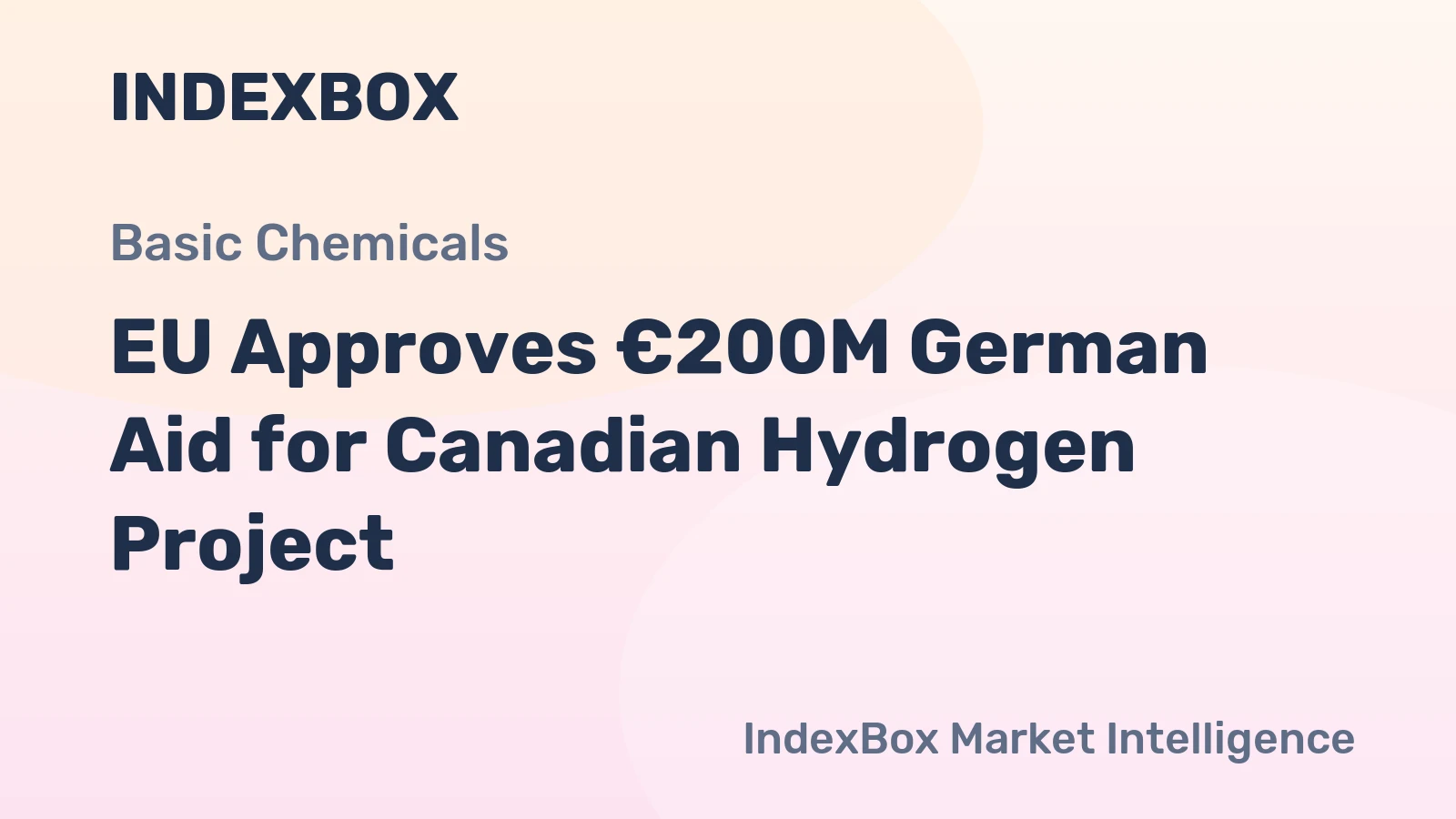 EU Approves €200M German Aid for Canadian Hydrogen Project