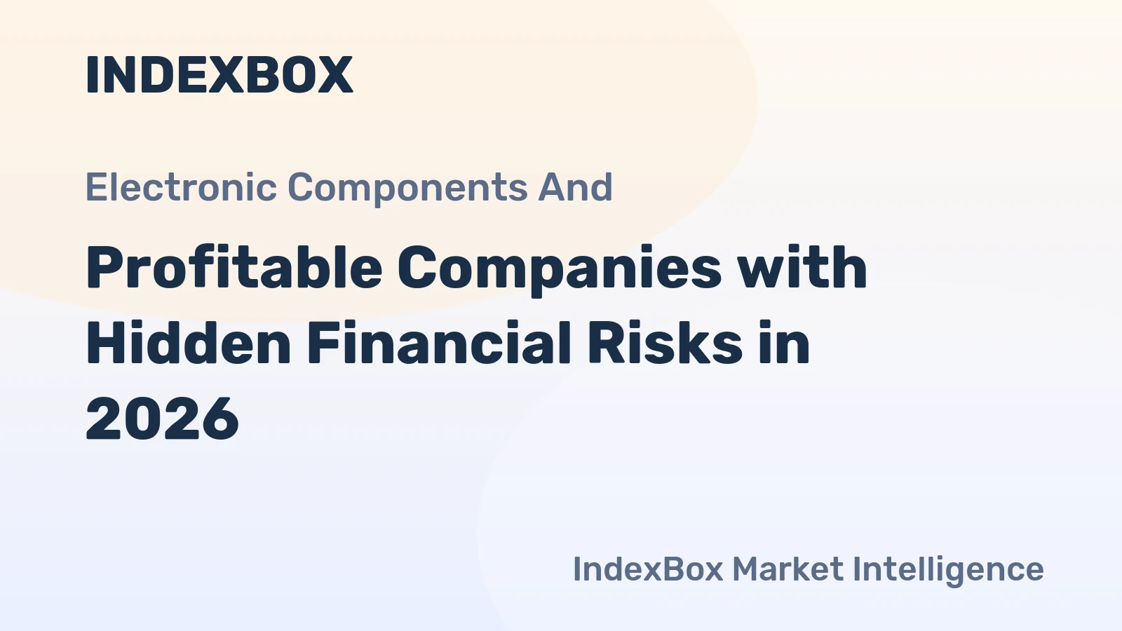 Profitable Companies with Hidden Financial Risks in 2026