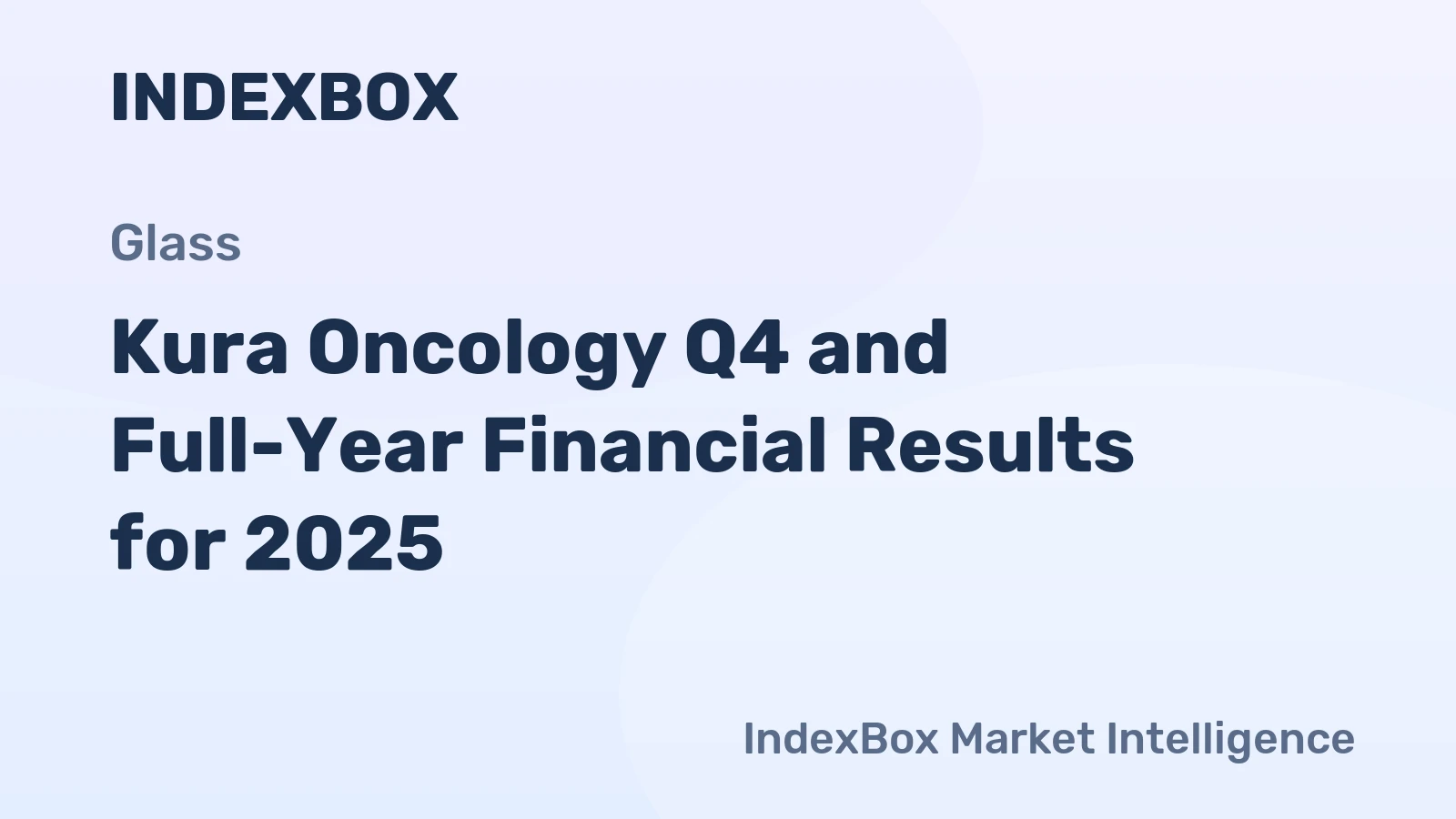 Kura Oncology Q4 and Full-Year Financial Results for 2025